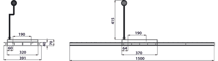 MOUNTING RAIL – PS Seating